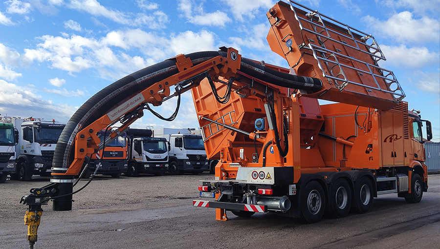 Escavatore a risucchio RSP ESE 6 RD 8000 - Gerotto Trucks
