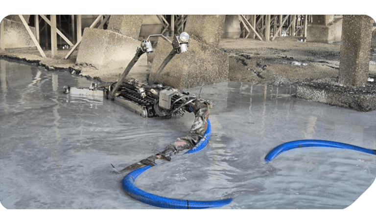 Gerotto robot tripled productivity during cooling tower cleaning